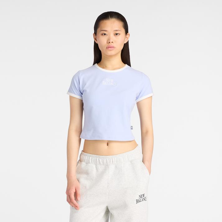 【New Balance】 ニューバランス W リニアヘリテージリンガーT ショートスリーブ WT61Y33QDYK DYK【ご注意】こちらの商品は弊社実店舗からも集約(入荷)するため、「靴箱の破損、色あせ、プライス貼付、剥がし跡」「靴箱内...
