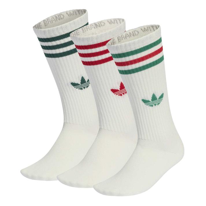 【adidas】 アディダス U 3 STRIPES HIGH CREW SOCKS 3P 3Pソックス KD8239 OFFW/OFFW/OFFW【ご注意】こちらの商品は弊社実店舗からも集約(入荷)するため、「靴箱の破損、色あせ、プライス...