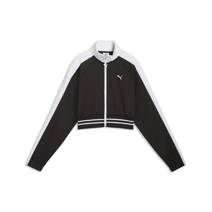 【PUMA】 プーマ W T7 PIQUE CROPPED TRACK JKT アウター 636779 01BK【ご注意】こちらの商品は弊社実店舗からも集約(入荷)するため、「靴箱の破損、色あせ、プライス貼付、剥がし跡」「靴箱内の包装用紙破...