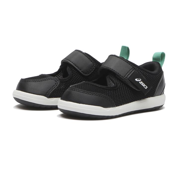 ベビー 【ASICS】 アシックス 13-155 MESHOES BABY 3 MESHOES BABY 3 1144A431 001 BLK【ご注意】こちらの商品は弊社実店舗からも集約(入荷)するため、「靴箱の破損、色あせ、プライス貼付、...