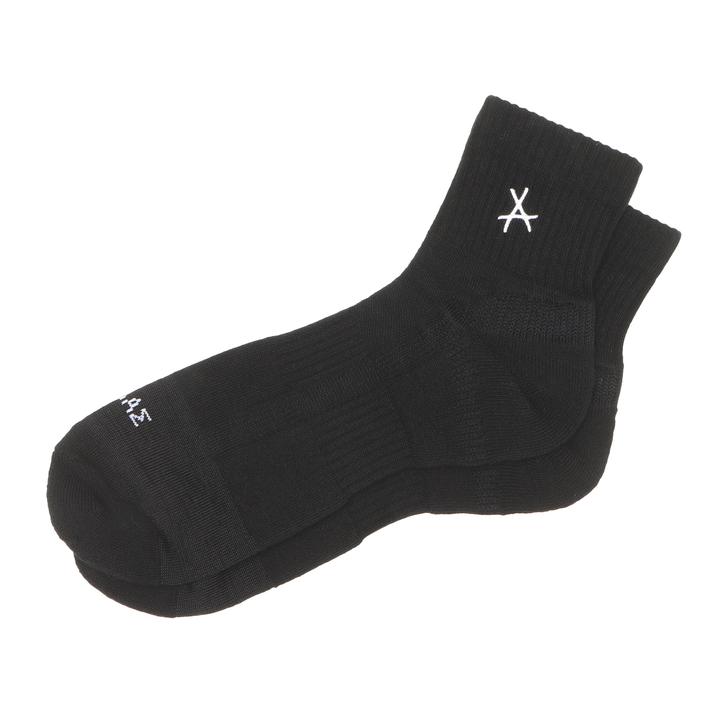 アクセサリー 【AKTR】 アクター ATLAS SOCKS ATLAS SOCKS ”SHORT” 126-040021 BLACK【ご注意】こちらの商品は弊社実店舗からも集約(入荷)するため、「靴箱の破損、色あせ、プライス貼付、剥がし跡...
