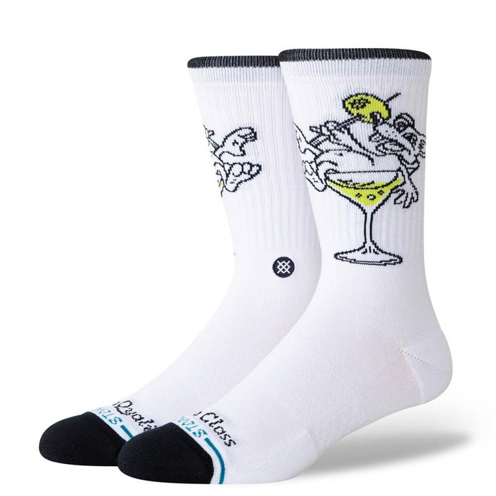 【STANCE SOCKS】 スタンス ソックス HIGH QUALITY LOW CLASS CREW ソックス A556C26HIG#WHT WHITE【ご注意】こちらの商品は弊社実店舗からも集約(入荷)するため、「靴箱の破損、色あせ、...