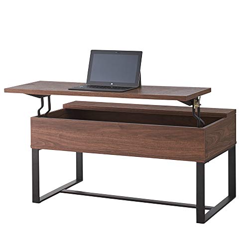 本体サイズ:幅90×奥行き50/74.5×高さ46/61cm 素材・材質:スチール(粉体塗装) 強化プリント紙化粧合板 生産国:中国。