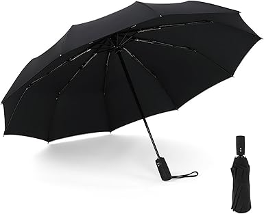 【自動開閉】ハンドル部分の開閉ボタンを押すと、傘が楽々に自動開閉できます。車に乗り降りする時、あるいは手にものを持っている時、何といっても自動開閉が一番です。 【二層仕組み加工&晴雨兼用】裏地にはブラックのUVコーティングを施し紫外線カット...
