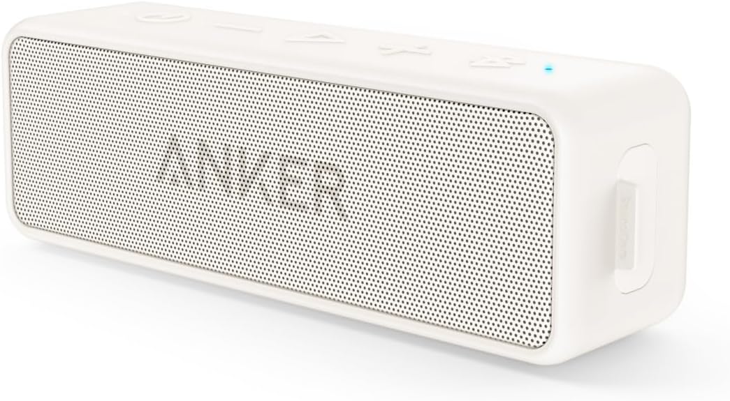 進化した音響体験：Anker SoundCore 2から一段と進化した音質で、クリアなオーディオと深みのある低音を提供します。そのコンパクトなサイズからは予想できないほどの高音質を実現。 チタニウムドライバーによる音質の精密性：音の歪みを最...