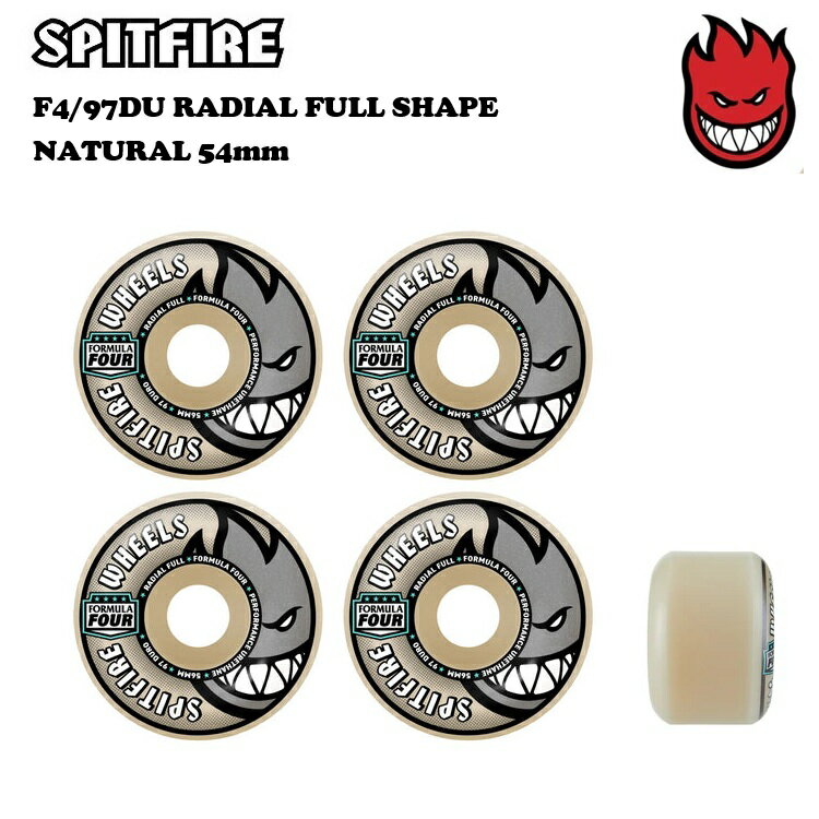 ■Product details 直径 54 x 幅 38 x 接地面 21mm スピットファイアのF4ウィール。 磨耗しにくく、耐久性が高いウレタンを使用。 通常のラジアルシェイプよりもさらに幅を広く、接地面を広くとったラジアルフルシェイ...