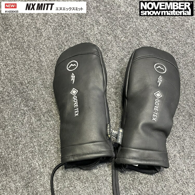 人気のプレミアム国産ボード『NOVEMBER』---------------------------------------　*GORE-TEX フィルムをインサートに採用した高級オールレザーグローブ。GORE-TEX メンブレンが優れた耐...
