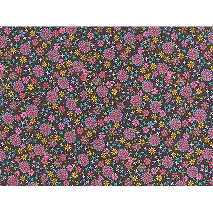 【Regent Street Lawns 2015(リージェント ストリート ローンズ 2015)】 鮮やかな色味で描かれた花柄が特徴のシリーズです。 ローン特有の軽やかな質感にもマッチしています。 品番：moda-33083-17 シリー...