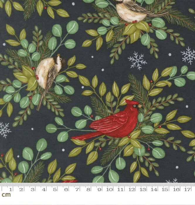 ブランド moda fabric > デザイナー Deb Strain > シリーズ When Snow Falls > 色ちがい > 【When Snow Falls(ウェン スノー フォールズ)】 まっさらな白い...