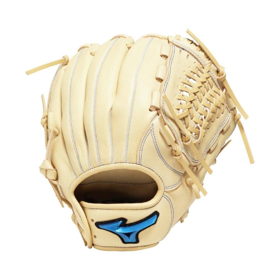 商品について コントロール、テクニックが磨けるBLUE。 なりたい自分（WILL）に向かって前進（DRIVE）するすべてのプレーヤーを支える。 Jr用はフレックス構造で開閉しやすく、操作性を高める技術習得が可能。 商品詳細 ●受球面／背面：...