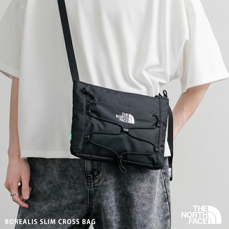 スリムでスマートに持ち歩ける！ THE NORTH FACE BOREALIS SLIM CROSS BAG 【ITEM POINT】 ●長財布、スマホが入るサイズ感 ●軽量＆耐久性に優れたナイロン素材 ●小物を整理できるフロントポケット ...
