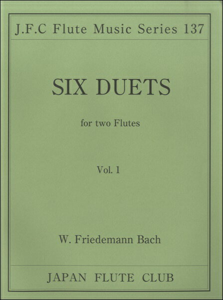 メーカー:日本フルートクラブ出版JAN:4560129405491PCD:0137菊倍変 厚さ0.4cm 22ページ刊行日:2014/07/15収　録　曲： 1曲曲名アーティスト作曲/作詞/編曲/訳詞フルート二重奏曲 VOL.1&nbsp;...