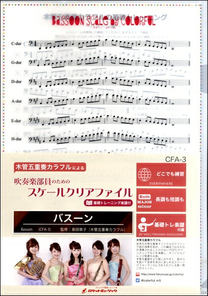 メーカー:ロケットミュージックJAN:4571453810912ISBN:9784864677783PCD:CFA3刊行日:2017/04/27収　録　曲： 1曲曲名アーティスト作曲/作詞/編曲/訳詞CFA3 吹奏楽部員のためのスケールクリ...
