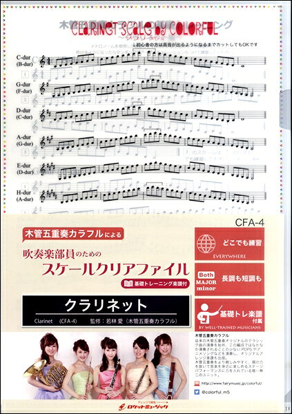 メーカー:ロケットミュージックJAN:4571453810929ISBN:9784864677790PCD:CFA4刊行日:2017/04/27収　録　曲： 1曲曲名アーティスト作曲/作詞/編曲/訳詞CFA4 吹奏楽部員のためのスケールクリ...