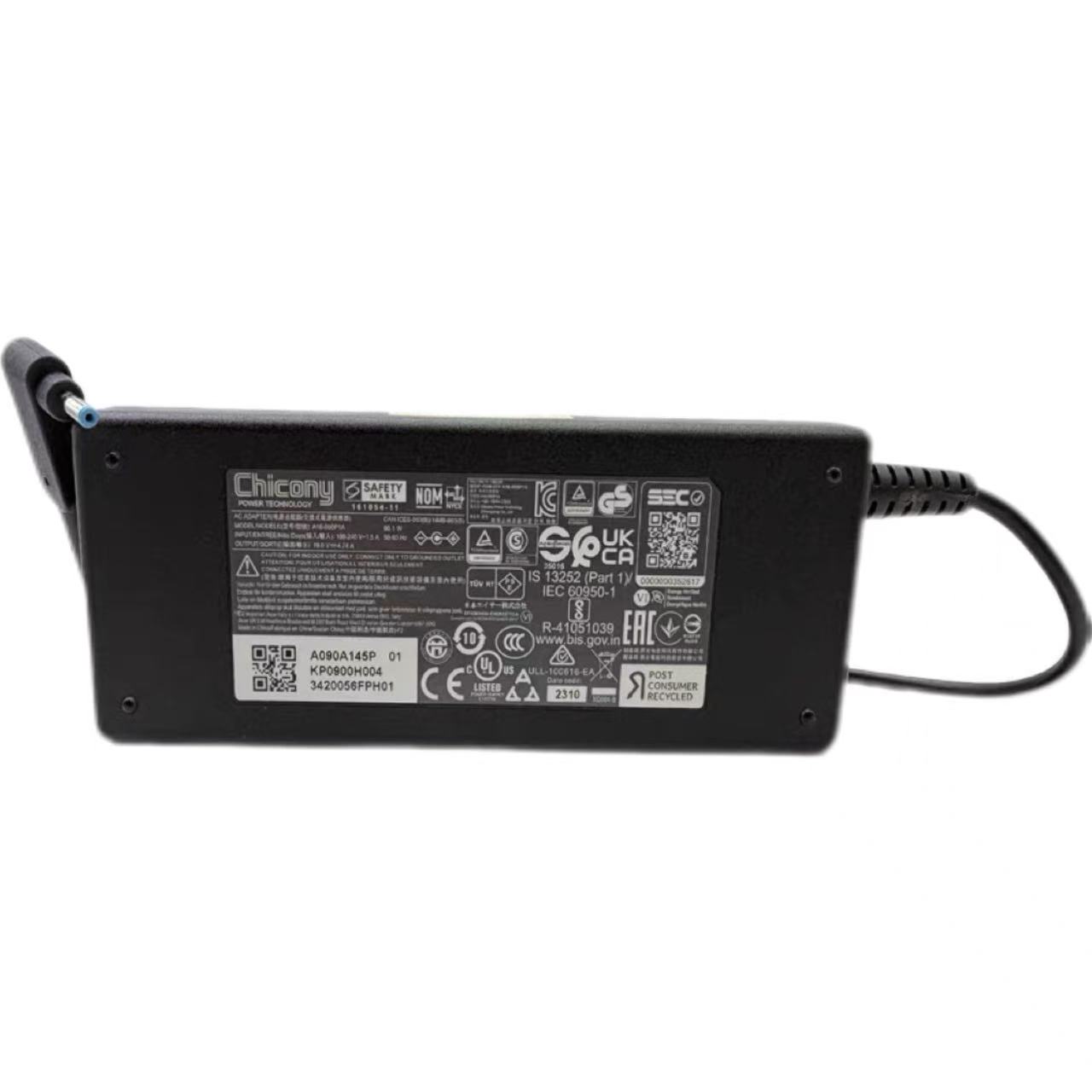 商品名 Chicony ノートパソコン 用 90W 電源アダプタ 型番 Chicony A16-090P1A PA-1900-32 OUTPUT 19V-4.74A DCコネクタ 丸型 外径約3.0mmФ　内径1.1mmФ 対応機種 保証 ...