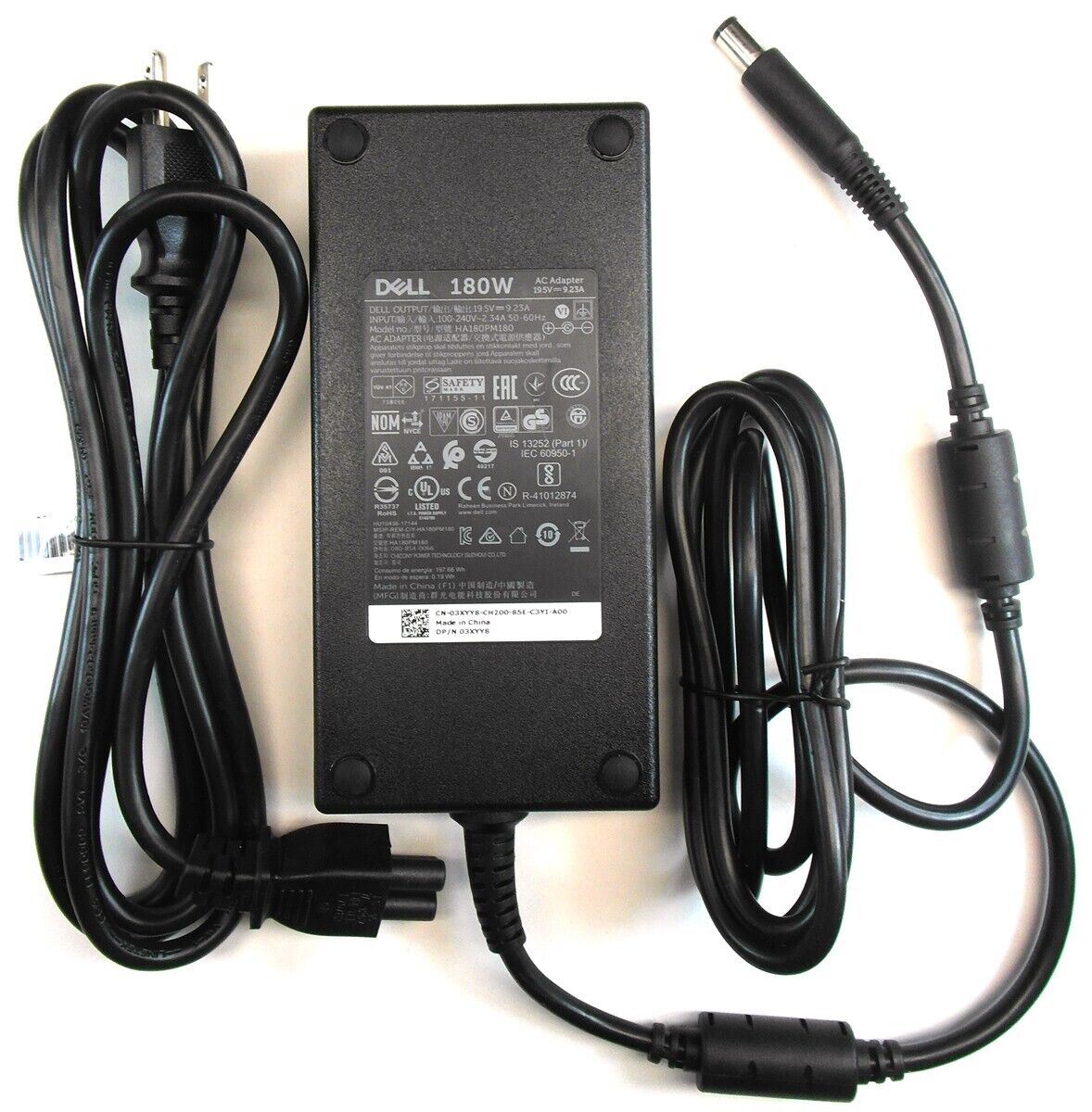 商品詳細 メーカーDELL 型番HA180PM180 出力19.5V 9.23A 180W 付属品新品PSE規格電源ケーブル、 保証ご買い上げ後1ヶ月間品質保証致します。 説明DELL純正品です。（簡易パッケージ品です）対応機種（一部）： ...