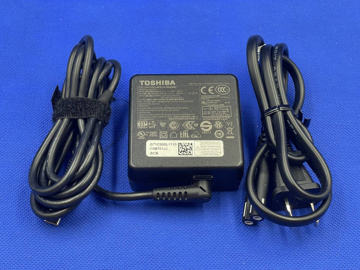 商品詳細 メーカー東芝 型番PAACA047 出力20W 2.25A Max45W 付属品PSE電源ケーブル 保証ご買い上げ後1ヶ月間品質保証致します。 説明東芝純正品です。（中古品です。）※写真はイメージです。商品詳細 メーカー 東芝 型...