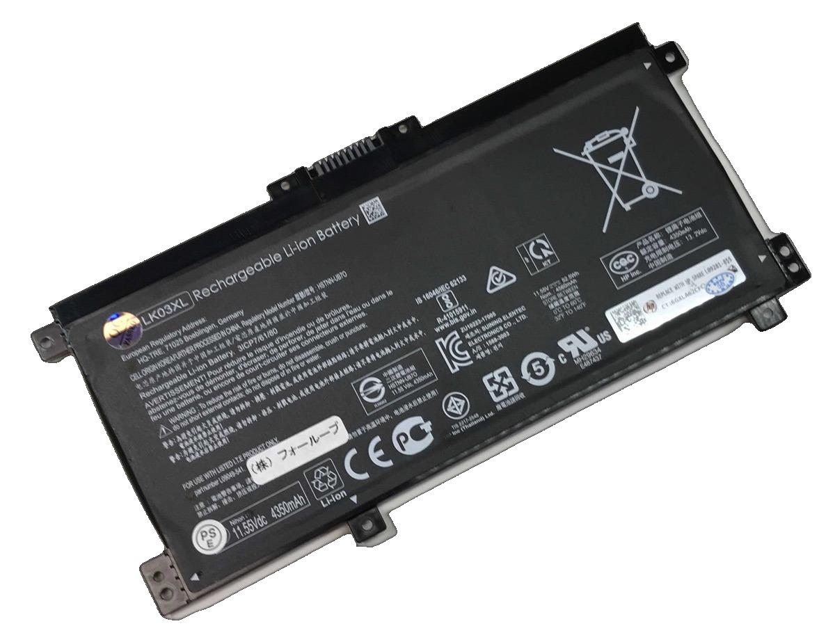 Lk03xl 11.55V 52.5Wh hp ノート PC パソコン 純正 バッテリー 電池電圧 11.55V容量4560mAh (52.5Wh)タイプ リチウムイオン対応機種 HP LK03XL色 黒種別純正品保証期間3ヶ月届出事業者名...