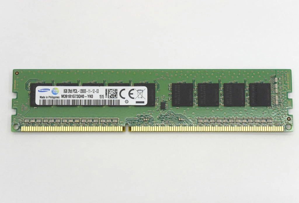 商品情報 No.301211030-1035メーカーSamsung商品名 型番・型名8GB PC3L-12800E DDR3L ECC Unbuffered仕様PC3L-12800E Unbuffered ECC仕様 8GBメモリ(Sams...