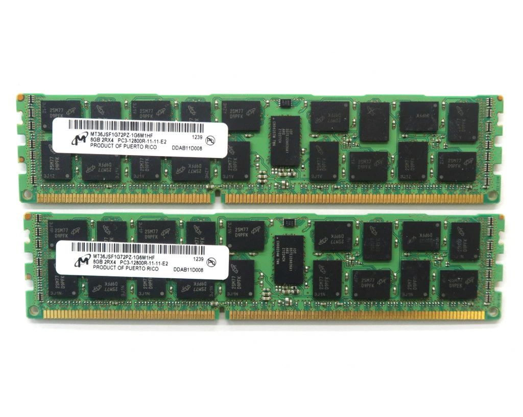 商品情報 No.302212021-2024メーカーMicron商品名 型番・型名8GBx2枚セット16GB分 PC3-12800R DDR3 Registered ECC仕様PC3-12800R Registered ECC仕様8GBメモ...