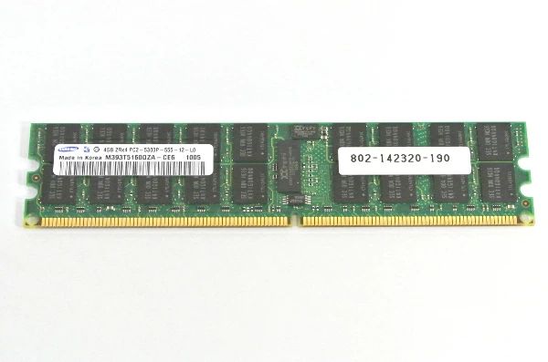 商品情報 No.304155106-5117メーカーSamsung商品名 型番・型名4GB PC2-5300P Registered ECC PowerEdge T300等対応仕様サーバー用DDR2-667(PC2-5300P) ECC R...