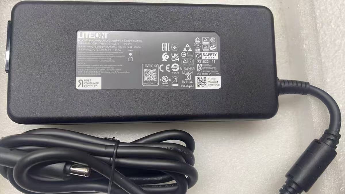 商品名 Acer 330W 電源アダプター 型番 PA-1331-99 OUTPUT DC19.5V-16.9A DCコネクタ 丸型 外径約5.5mmФ　内径1.7mmФ 対応機種一部 Acer Predator Helios 300 保証...