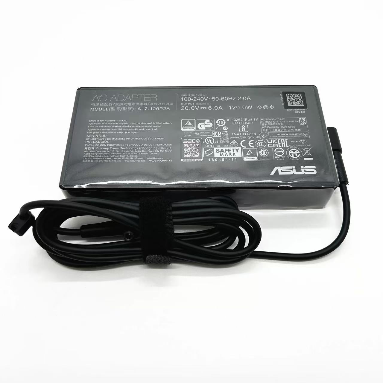 商品名 Chicony 120W AC電源アダプター 型番 A17-120P2A PA-1121-22 ADP-120VH B OUTPUT 20V 6A 対応機種一部 MSI GF63 Thin 10UC MSI GF63 Thin 10...
