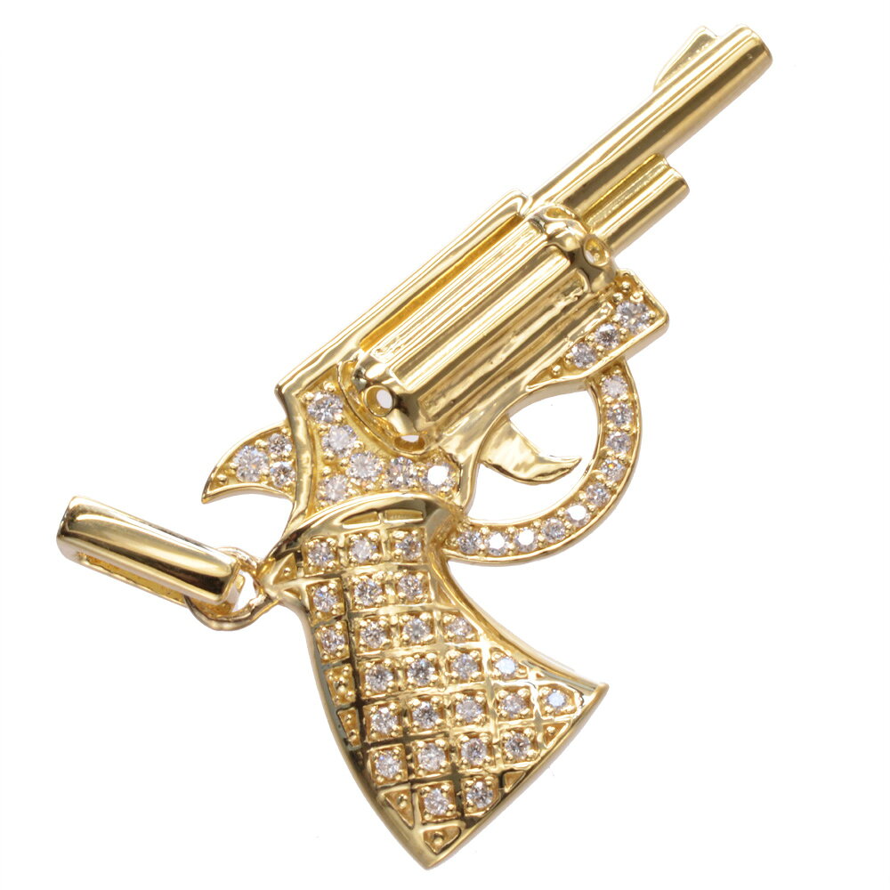 商品番号 DWZ00391 使用貴金属 K18（18金イエローゴールド） 刻印有り 使用石 ダイヤモンド計0.36カラット 刻印有り 総重量 約6g サイズ 横:約20mm 縦約40mm（バチカン含む） 厚み:約2.7mm バチカン内径 縦...