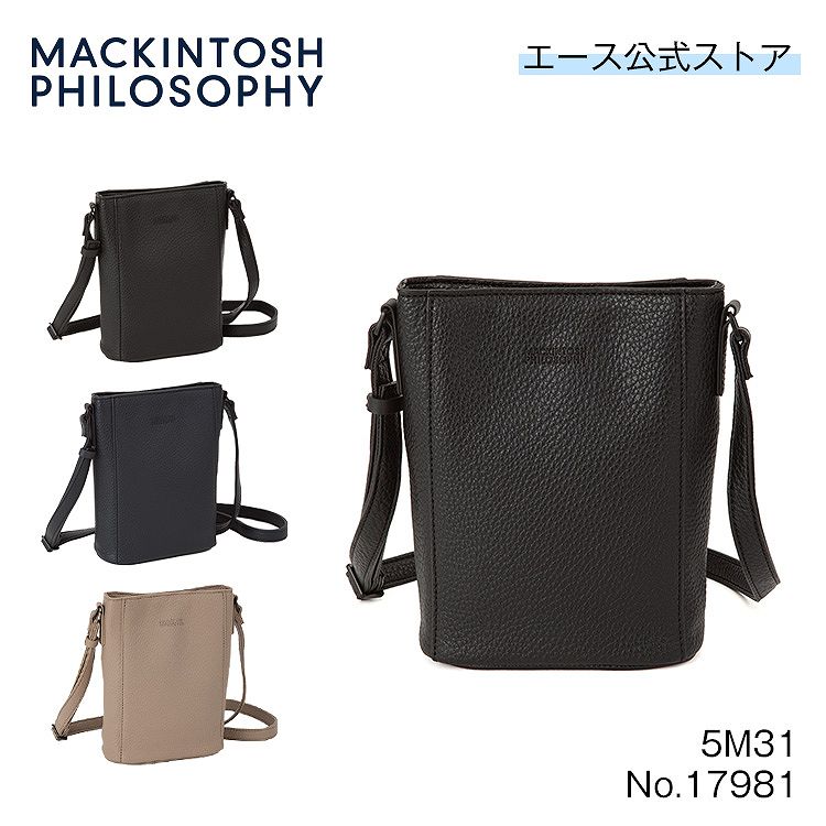 商品名【エース公式】ショルダーバッグ メンズ MACKINTOSH PHILOSOPHY マッキントッシュフィロソフィー スマホショルダー 5M31 No.17981ブランドMACKINTOSH PHILOSOPHY/マッキントッシュフィロ...