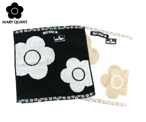 【サイズ】　34cmx35cm 【素材】　綿100％ 大きなデイジーが目を引き、大判サイズがうれしいタオルハンカチ。 日常使いに、ジムや通勤通学にもおすすめです。