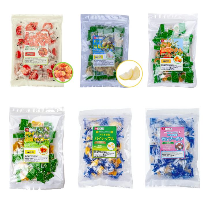 ドライ旨塩トマト 350g袋入り ●食べやすいサイズのドライトマト350g袋入り ●リコピンを多く含むトマトをドライ加工 【栄養成分表示（100gあたり）】 　エネルギー：337kcal 　タンパク質：0.4g 　糖質：0.9g 　炭水化物...