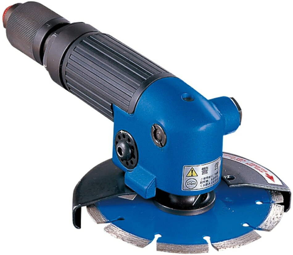 【仕様】 ●無負荷回転数：11,500rpm ●質量：1.8kg ●全長：218mm ●空気消費量：0.6-1.0?/min ●エアインレット：1/4PT ●ホース内径：3/8in 9.5mm * 性能は、使用空気圧0.6MPa(6kgf/...