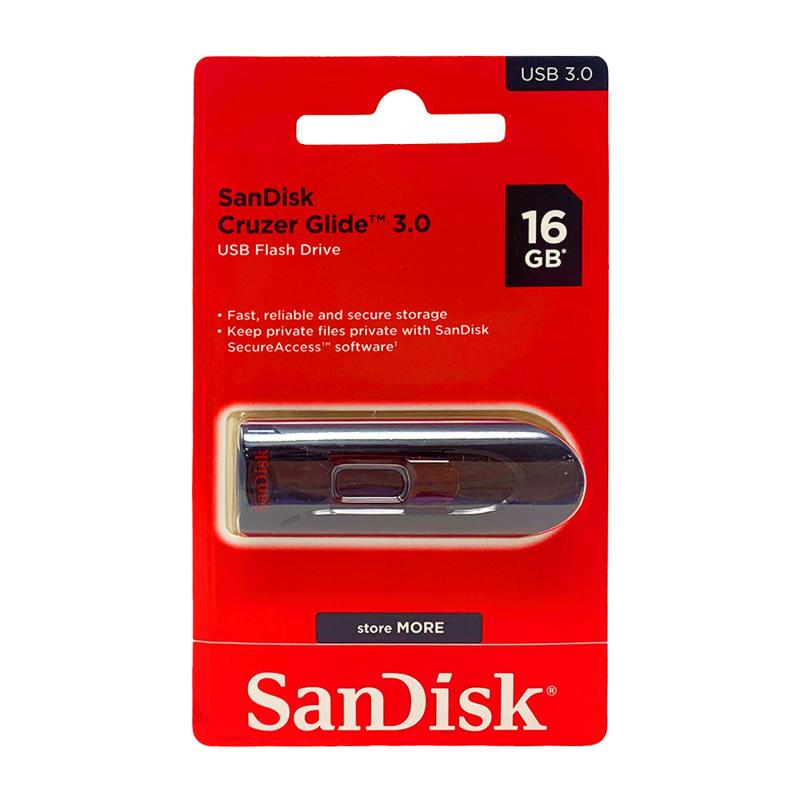 16GB SanDisk サンディスク USBフラッシュメモリ Cruzer Glide USB3.0対応 海外リテール SDCZ600-016G-G35