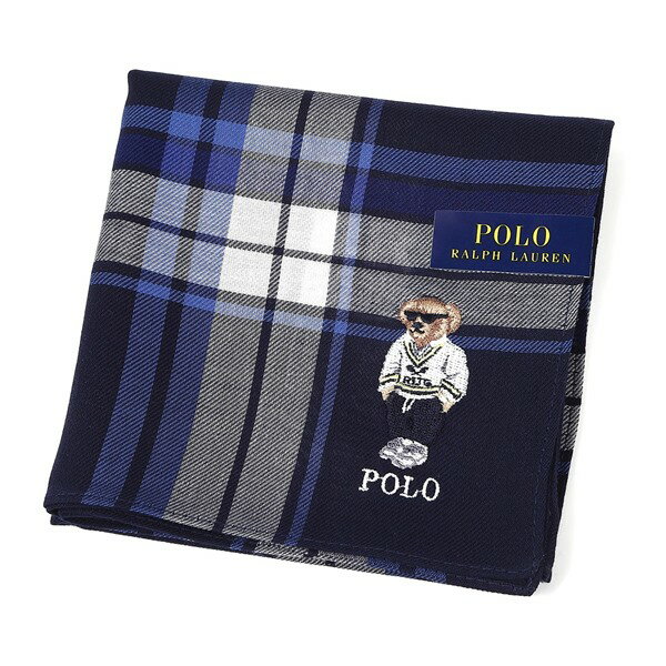 ラルフローレン　ハンカチ サイズ 実測サイズ　48cm×48cm 実測サイズの多少の誤差はご容赦ください。 素材 綿100％ カラー ネイビー系チェック柄 仕様 商品状態 新品・正規品（本物）・タグ付（シール） 注意事項 ※画像はご覧になる...