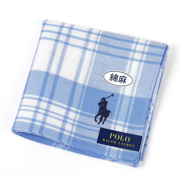 ラルフローレン　ハンカチ サイズ 実測サイズ　48cm×48cm 実測サイズの多少の誤差はご容赦ください。 素材 麻55％　綿45％ カラー ブルー系チェック柄 仕様 商品状態 新品・正規品（本物）・タグ付（シール） 注意事項 ※画像はご覧...