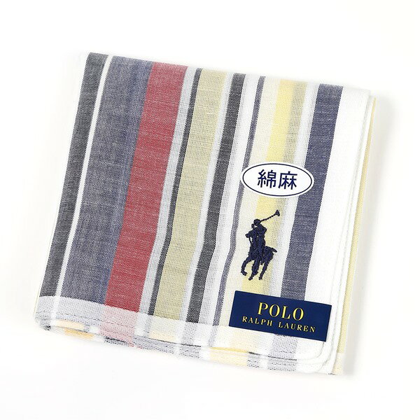 ラルフローレン　ハンカチ サイズ 実測サイズ　48cm×48cm 実測サイズの多少の誤差はご容赦ください。 素材 麻55％　綿45％ カラー マルチカラー系ストライプ柄 仕様 商品状態 新品・正規品（本物）・タグ付（シール） 注意事項 ※画...