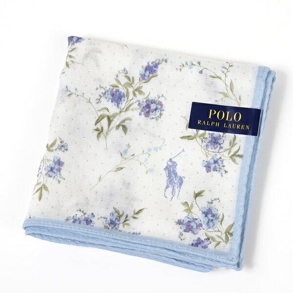 ラルフローレン　ハンカチ サイズ 実測サイズ　45cm×45cm 実測サイズの多少の誤差はご容赦ください。 素材 綿100％ カラー ブルー系花柄 仕様 商品状態 新品・正規品（本物）・タグ付（シール） 注意事項 ※画像はご覧になるモニター...