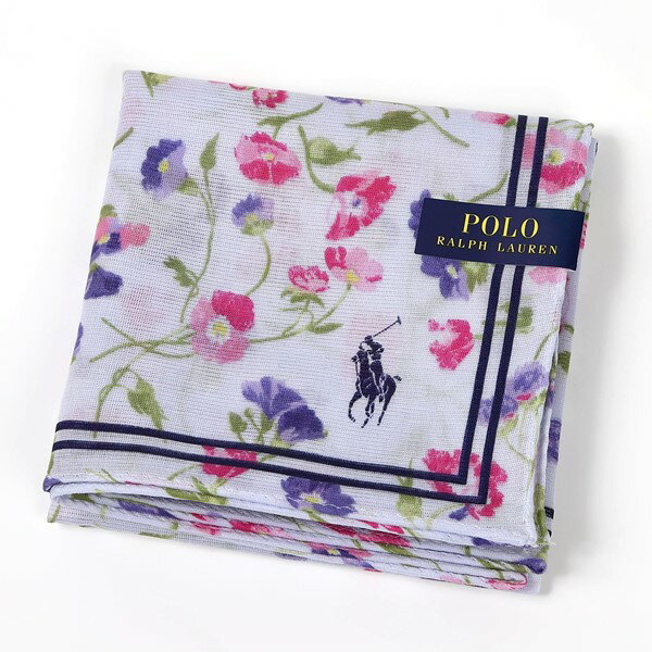 ラルフローレン　ハンカチ サイズ 実測サイズ　46cm×46cm 実測サイズの多少の誤差はご容赦ください。 素材 綿100％ カラー ブルー系花柄 仕様 商品状態 新品・正規品（本物）・タグ付（シール） 注意事項 ※画像はご覧になるモニター...