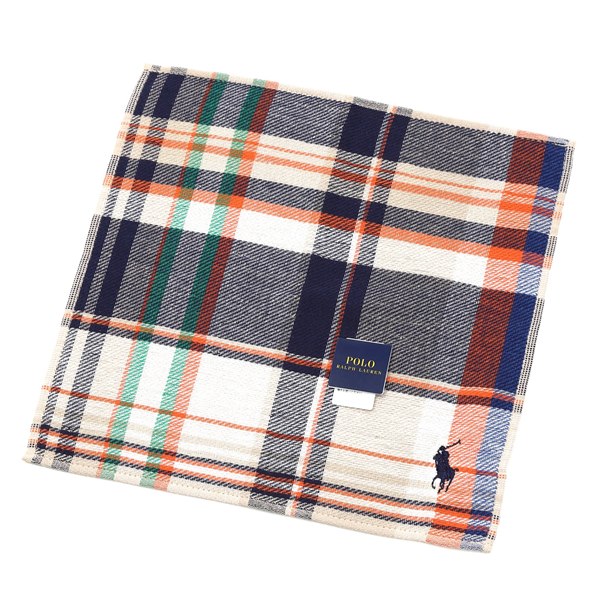 ラルフローレン　タオルハンカチ サイズ 実測サイズ　25cm×25cm 実測サイズの多少の誤差はご容赦ください。 素材 綿100％ カラー ベージュ系チェック柄 仕様 商品状態 新品・正規品（本物）・タグ付 注意事項 ※画像はご覧になるモニ...