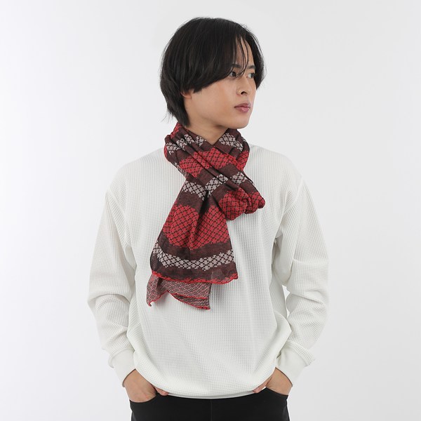 ヴィヴィアン・ウエストウッド　マフラー メーカー ヨークス株式会社（正規ライセンシー） MADE IN JAPAN（日本製） サイズ 実測サイズ　 幅約50cm×長さ約178cm 実測サイズの多少の誤差はご容赦ください。 素材 綿100％ ...