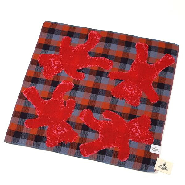 ヴィヴィアン・ウエストウッド　ハンカチ サイズ 実測サイズ　40cm×40cm 実測サイズの多少の誤差はご容赦ください。 素材 綿100％ カラー レッド系 仕様 商品状態 新品・正規品（本物）・タグ付（シール） 注意事項 ※画像はご覧にな...