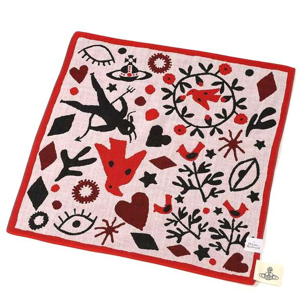 ヴィヴィアン・ウエストウッド　ハンカチ サイズ 実測サイズ　40cm×40cm 実測サイズの多少の誤差はご容赦ください。 素材 綿100％ カラー ホワイト系 仕様 商品状態 新品・正規品（本物）・タグ付（シール） 注意事項 ※画像はご覧に...