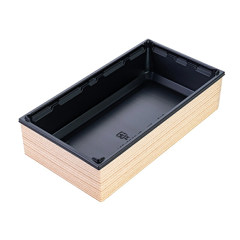 商品説明サイズ組み立て後 この商品は2段で使用する際の下段用で、蓋はついておりません。上段用や、1段で使用の際は、蓋もセットの商品をお求めください。横217ミリ 縦116ミリ 高さ50ミリ（底深さ44ミリ） A底（仕切りなし）：ごはん約35...