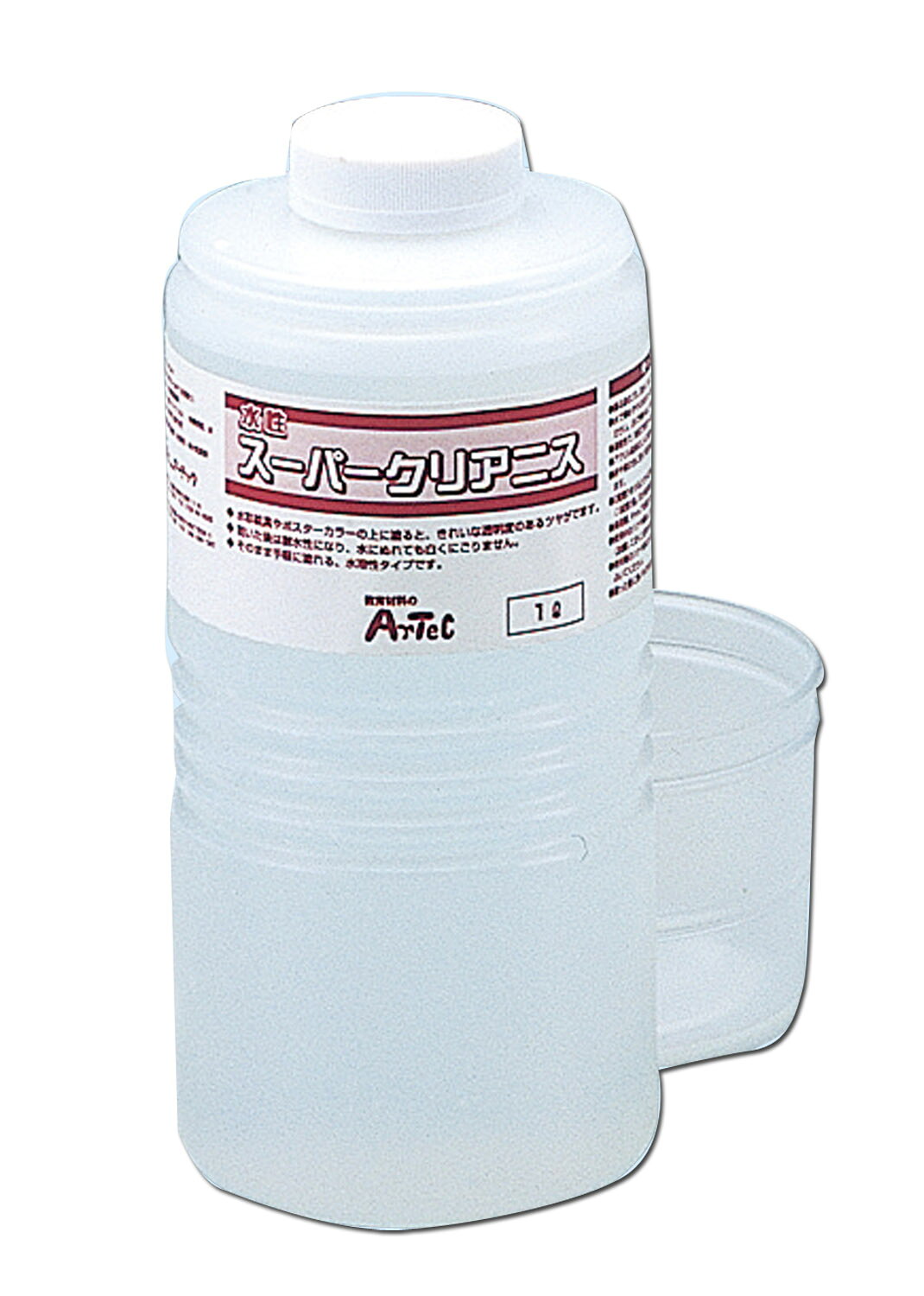 うすめずにそのまま塗れる！！水性ニスの決定版！便利な小分け容器付!! ●うすめずそのままご使用いただけます。●耐水性です。●木彫、木工、ねんどなど多用途に使えます。●従来のニスと比べて非常にツヤがあり、作品の美しい仕上げに最適です。●使い終...