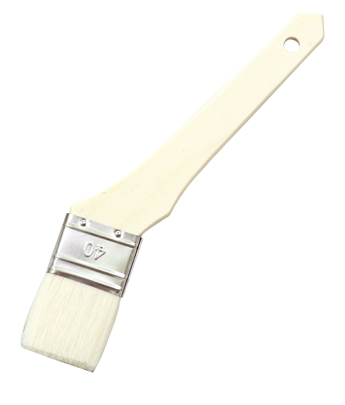 高級な白毛を使用！ 驚きの低価格!!高級な白毛を使用！ 驚きの低価格!!215×40mm（毛の長さ：38mm）ポプラ,羊毛-70%,ナイロン-30%