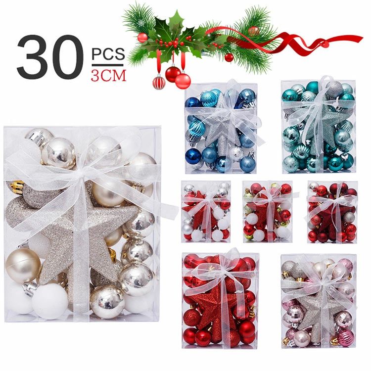商品説明商品名クリスマスの雰囲気を一層引き立てるクリスマスボール30個セットです。 クリスマスの装飾や休日の装飾に大きな加えを行います。また、オリジナルのクリスマスの花輪、テーブルセッティングを引き立てる小物としても素敵です。クリスマスの多...