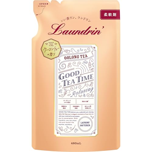 詰め替え 480ml/詰め替え1個/4582469508861・Color:詰め替え 480ml・パッケージ個数:1・『香りをまとう』発想で洗濯を。植物生まれの柔軟成分でお肌にやさしい仕上がりの柔軟剤。いつもの時間がもっと楽しくなるティーフ...