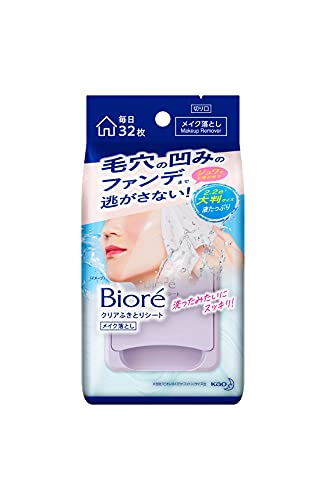 本品-/32枚入り/499・Size:32枚入りStyle:本品・パッケージ個数:1・サイズ:32枚入り・内容量:32枚・スキンタイプ:全肌質対応・ブラント名: ビオレ・メーカー名: 花王商品紹介 毛穴の凹みのファンデまでジュワッと浮かせて...
