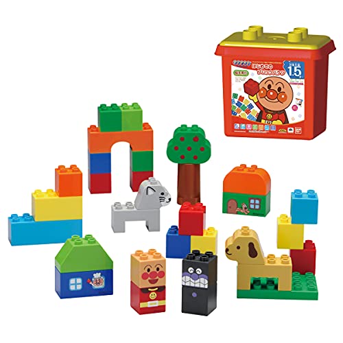 はじめてのブロックバケツはじめてのブロックバケツ/ワンサイズ/4543112665966・Color:はじめてのブロックバケツ・パッケージ個数:1・梱包サイズ:16×23×24cm・スタイル:単品アンパンマンのブロック「ブロックラボ」から1...