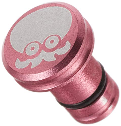 ピンク/-/42497・パッケージ個数:1・(c)2017 Nintendo「スプラトゥーン2」より、アルミ削り出しイヤホンジャックカバーが登場! 本体サイズ:6×8mm(ジャック部分:直径3.5mm) (.co.jpより)